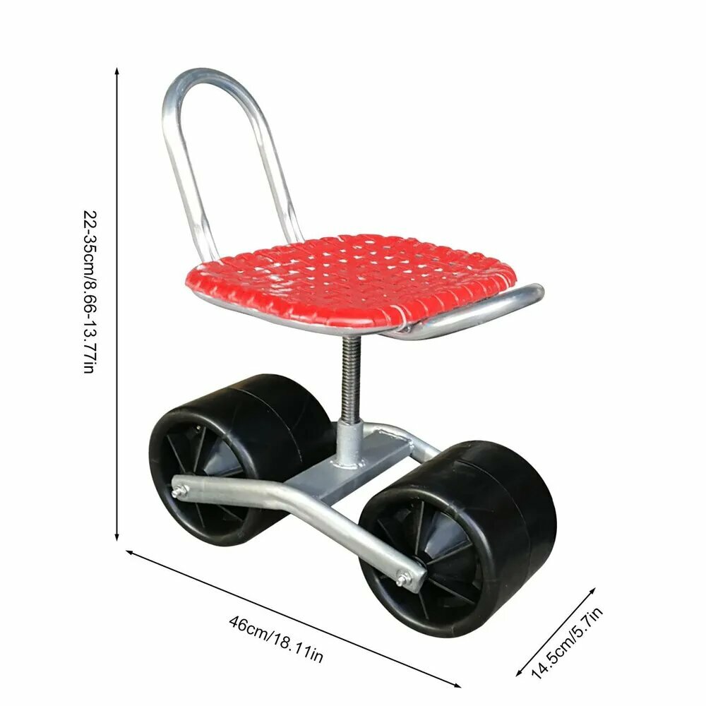 Садовый стул, Металл, 30х46х45 см, 1 шт