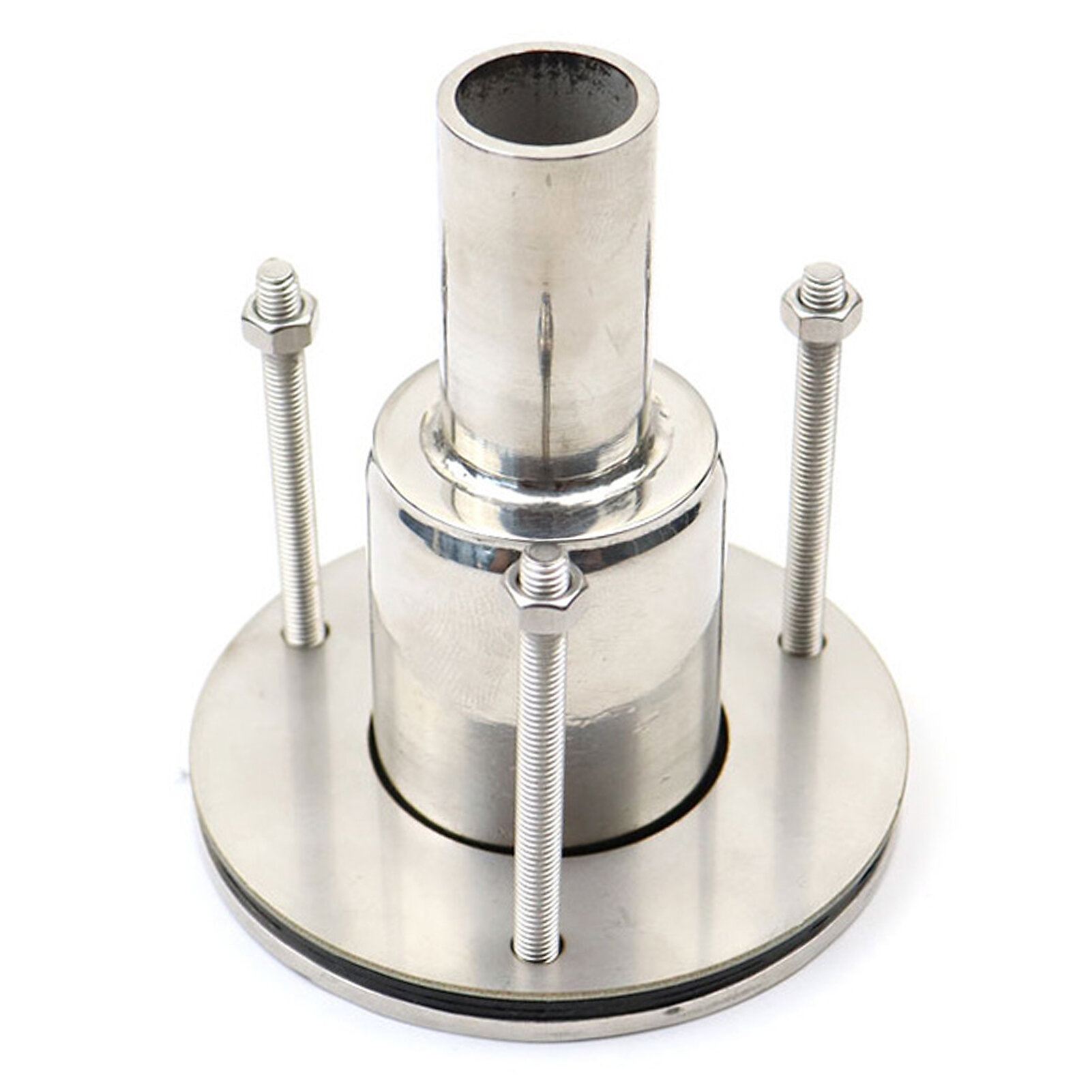 Сквозной выхлопной патрубок из нержавеющей стали, морские выхлопные фитинги для автофургонов, лодок, дизельных отопителей. Легко установить - прямой, диаметр гнезда 24 мм/0,94 дюйма.