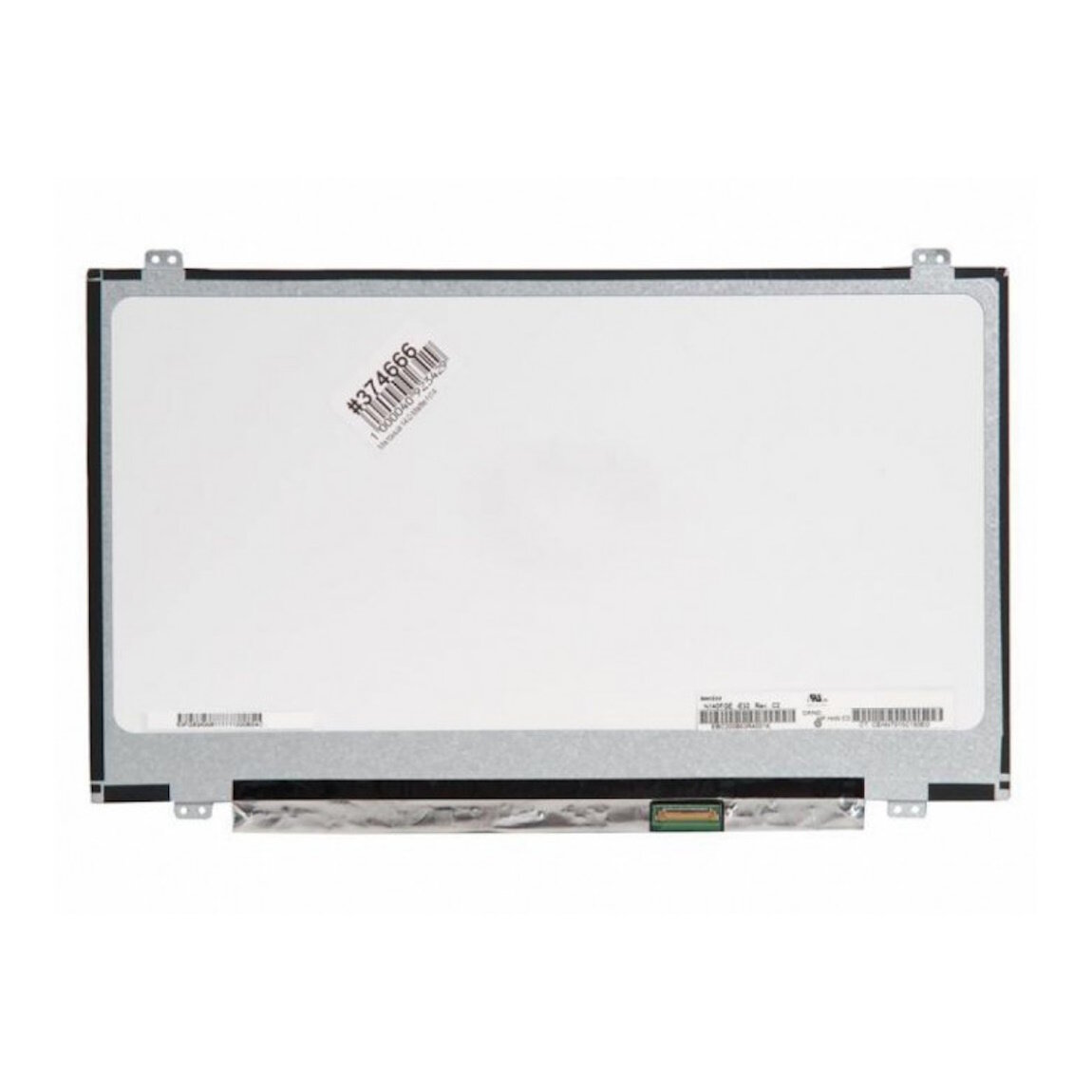 Матрица 14.0", 1366x768, LED, 40 pins, SLIM, уши вверх/вниз, Матовая, P/N: N140BGE-L33, N140BGE-L43,