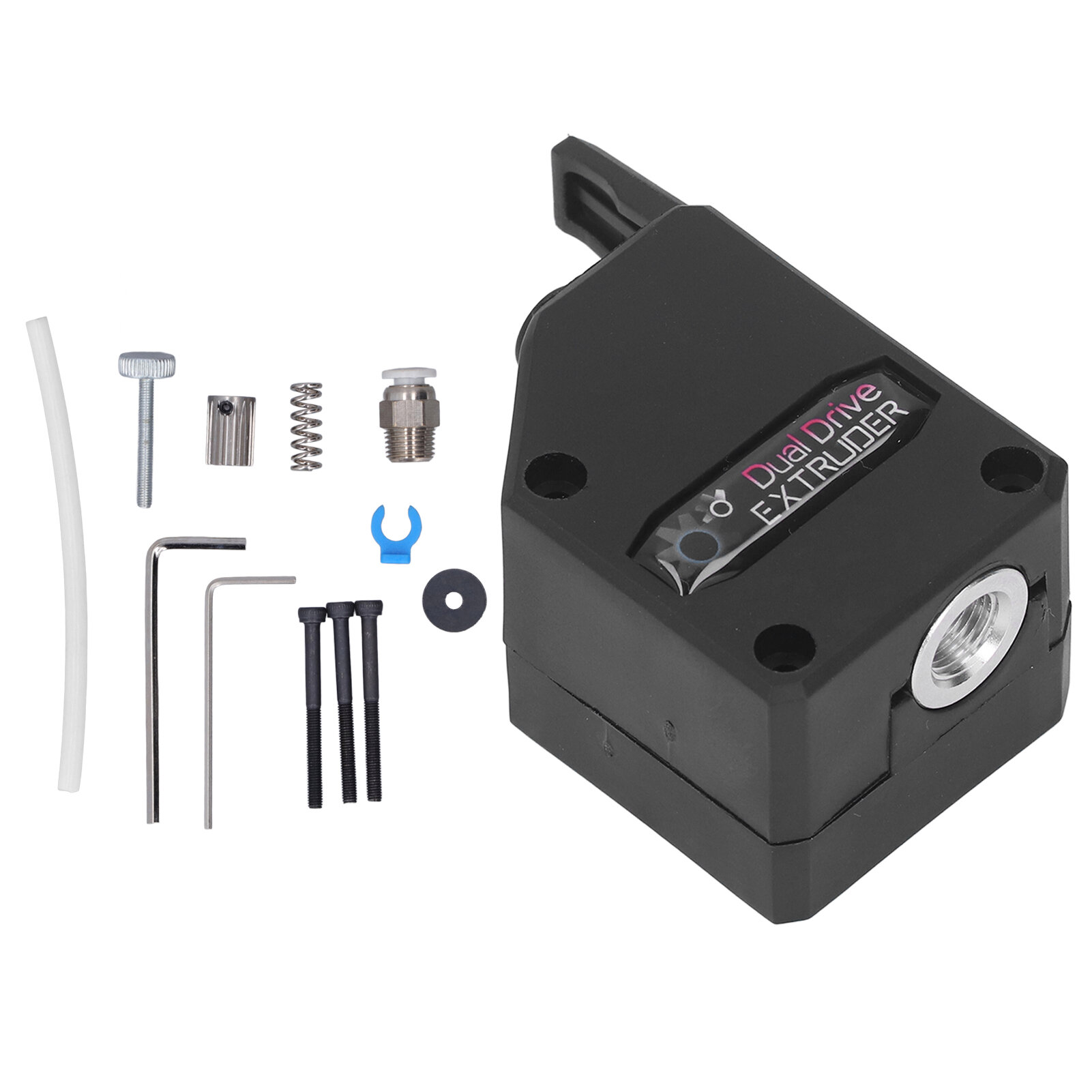 Комплект экструдера для 3D-принтера, экструдер для филамента 1,75 мм, двухступенчатый редуктор с передаточным отношением 3:1.