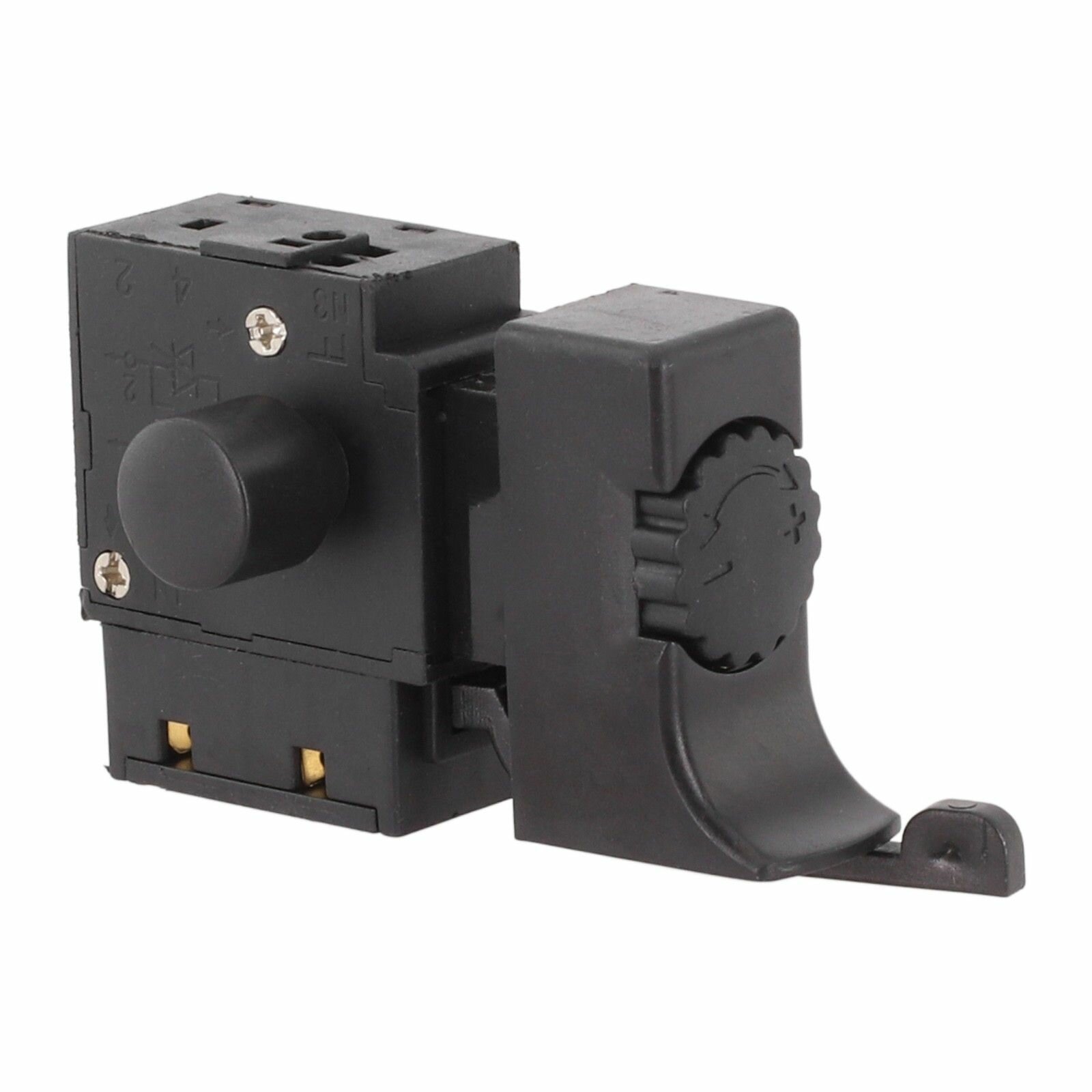 Шт. Блокировка на электроинструменте, регулятор скорости, кнопка переключения курка для электродрели