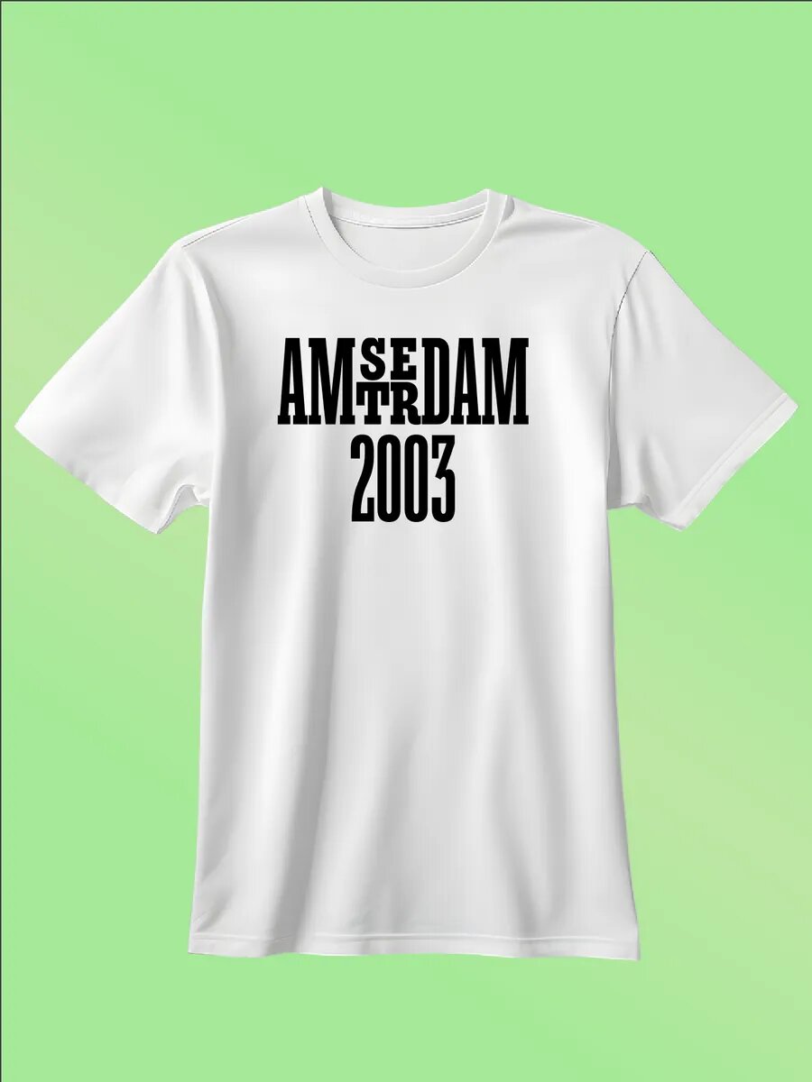 Футболка Zerosell amsterdam 2003 амстердам