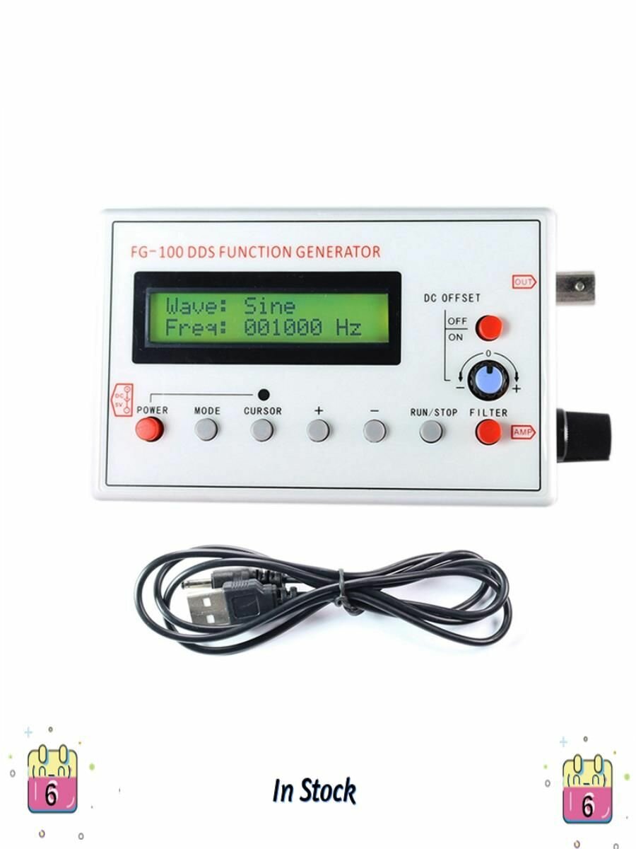 FG-100 Функция DDS Генератор Сигналов Модуль Счетчика Частоты Синус