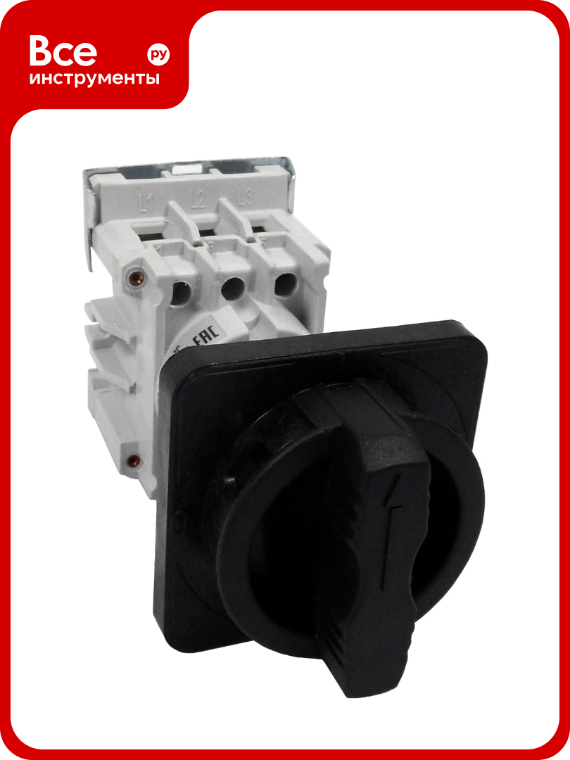 Рукоятка аварийная КЭАЗ OptiSwitch DI-25~125А 275563, для оперирования выключателем на номинальный