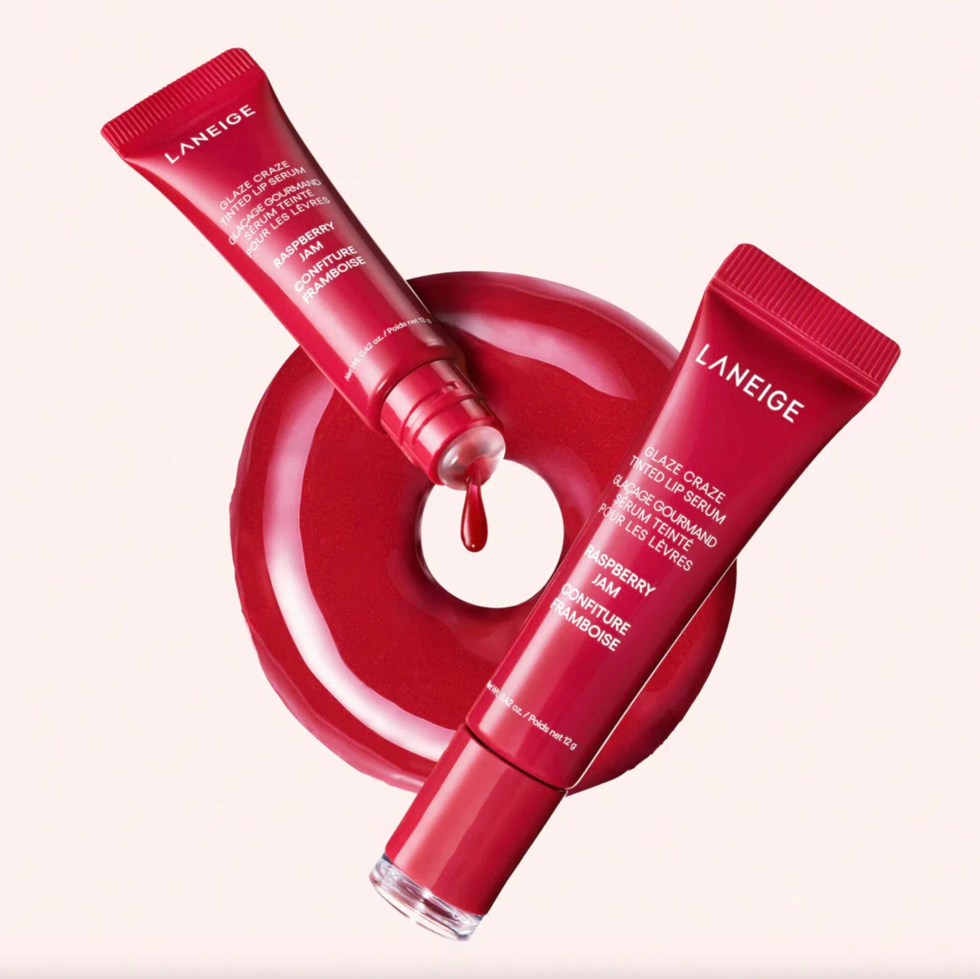 LANEIGE Тинт для губ Glaze Craze Tinted Lip Serum (Raspberry Jam) 12 г