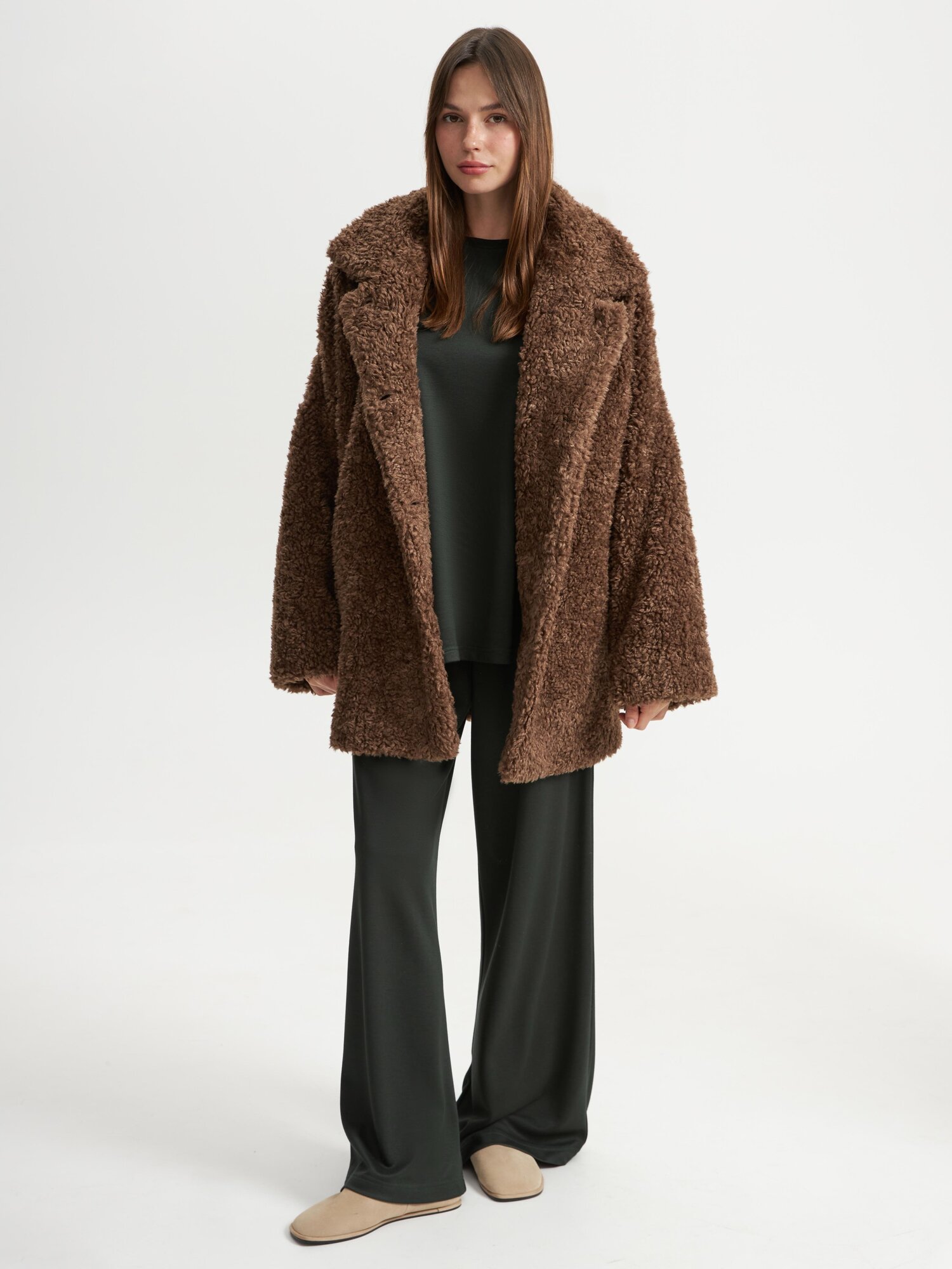 Шуба чебурашка