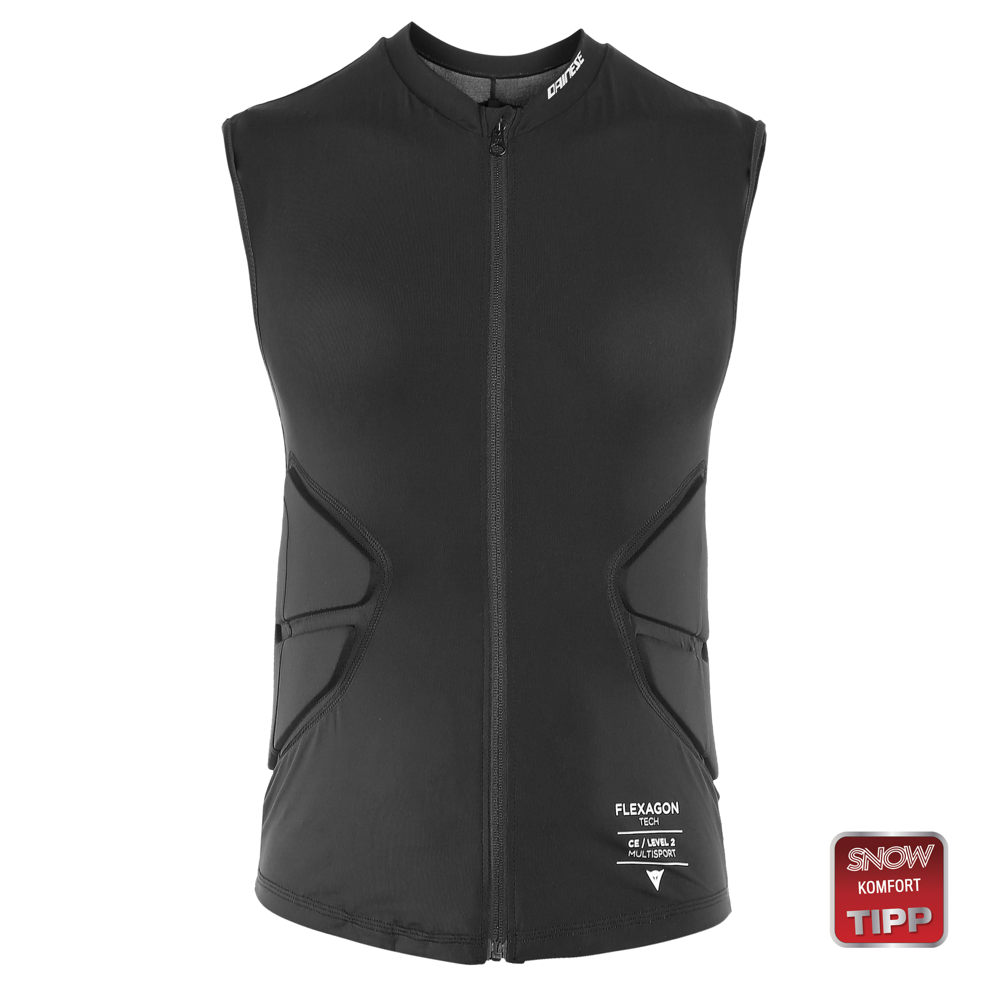 Детский защитный жилет Dainese SCARABEO FLEXAGON WAISTCOAT, горные лыжи, сноуборд. Защита спины и ребер.