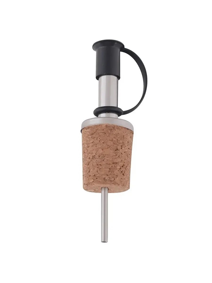 Стильный дозатор-пробка с крышкой для бутылок