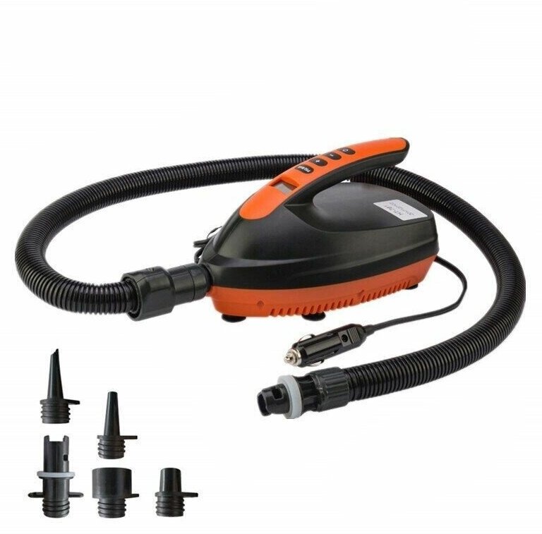 Насос для SUP досок, лодок ПВХ, матрасов, батутов Stermay HT-781 электрический высокого давления12