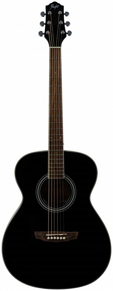 FLIGHT AG-210 BK - Гитара акустическая