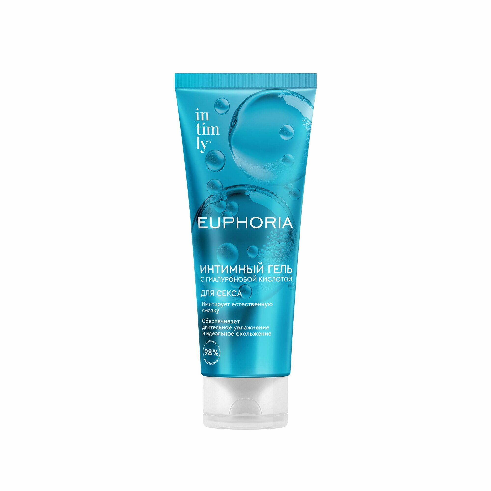 Интимный гель смазка с гиалуроновой кислотой INTIMLY Euphoria 75мл