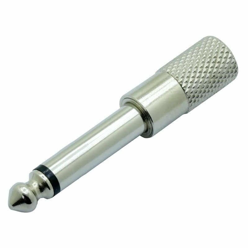 Переходник Meltbox Jack 6.3 мм (папа) - 3.5 мм (мама) stereo