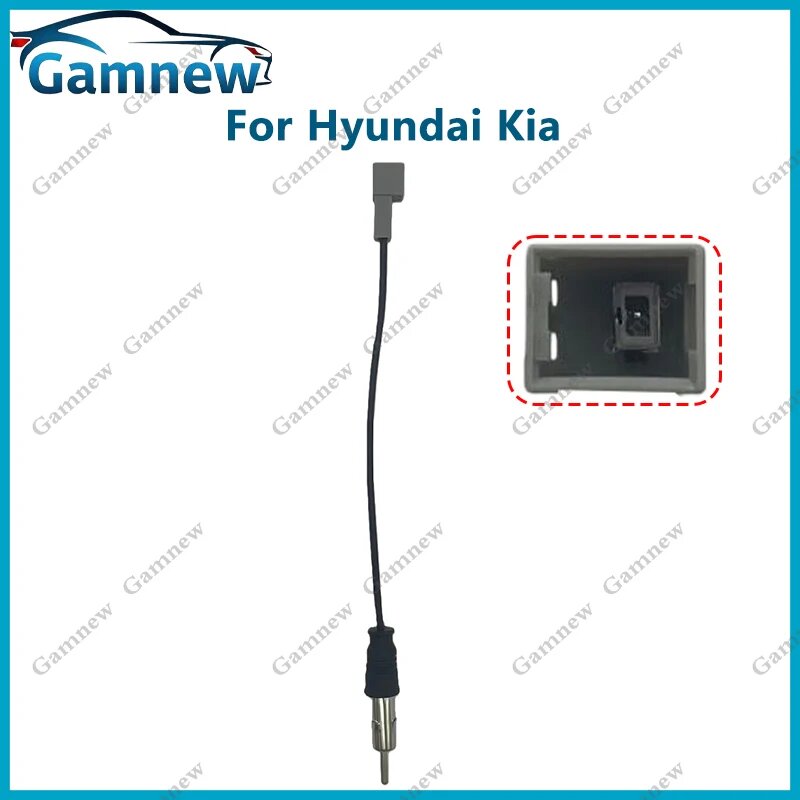Автомобильная стереорадиоантенна, стандартная проводка, адаптер, FM жгут провода для Hyundai Kia, установочный кабель послепродажного обслуживания