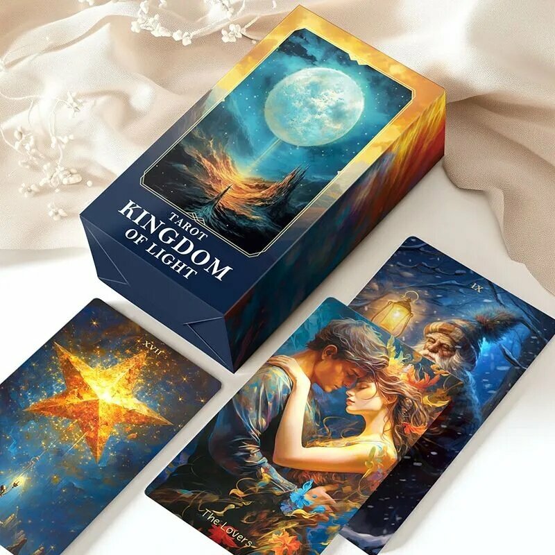 Карта Таро "kingdom of light tarot" 12X7CM