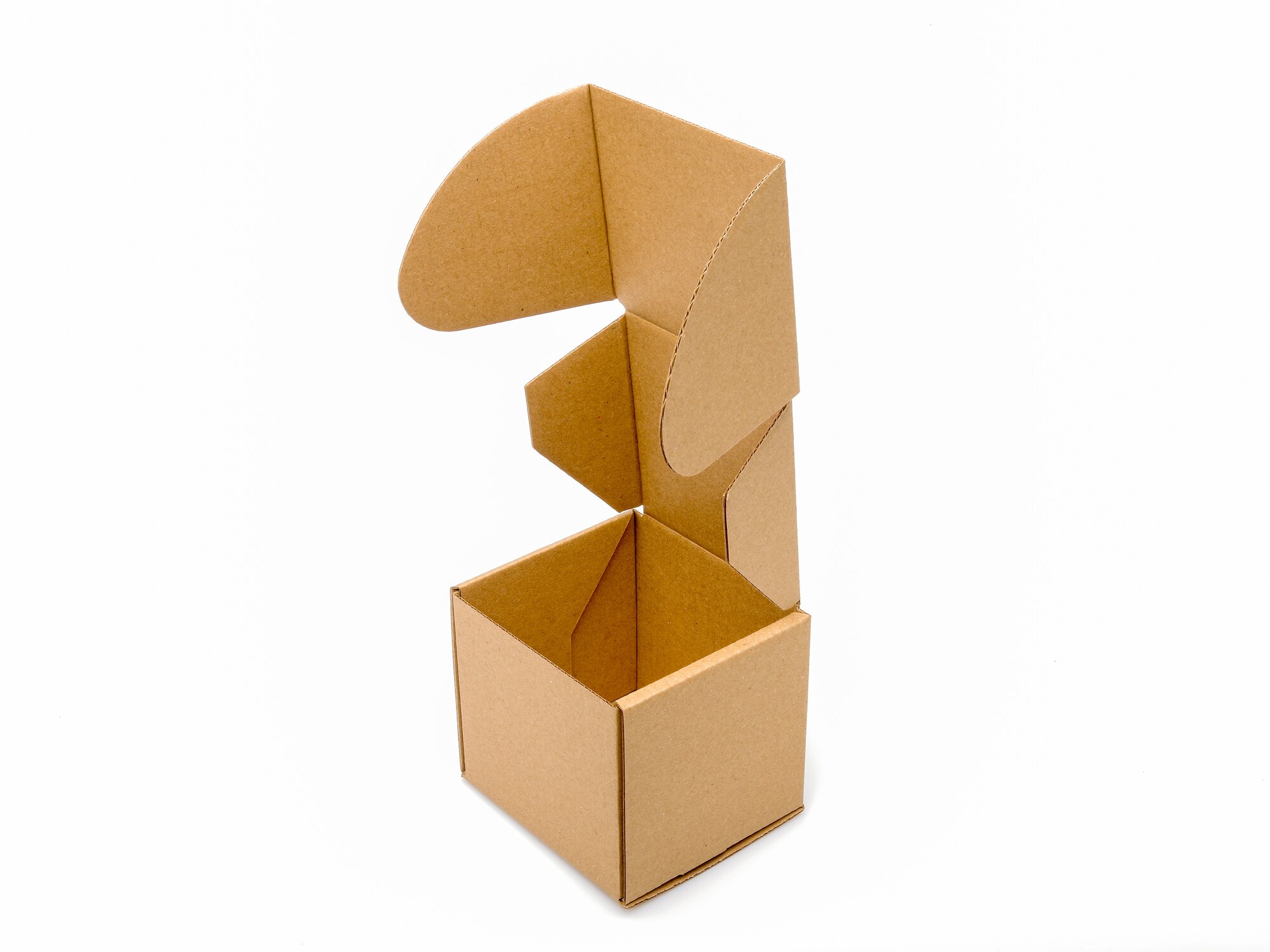 Коробка картонная самосборная подарочная и для посылок 8х8х8 см 10шт.