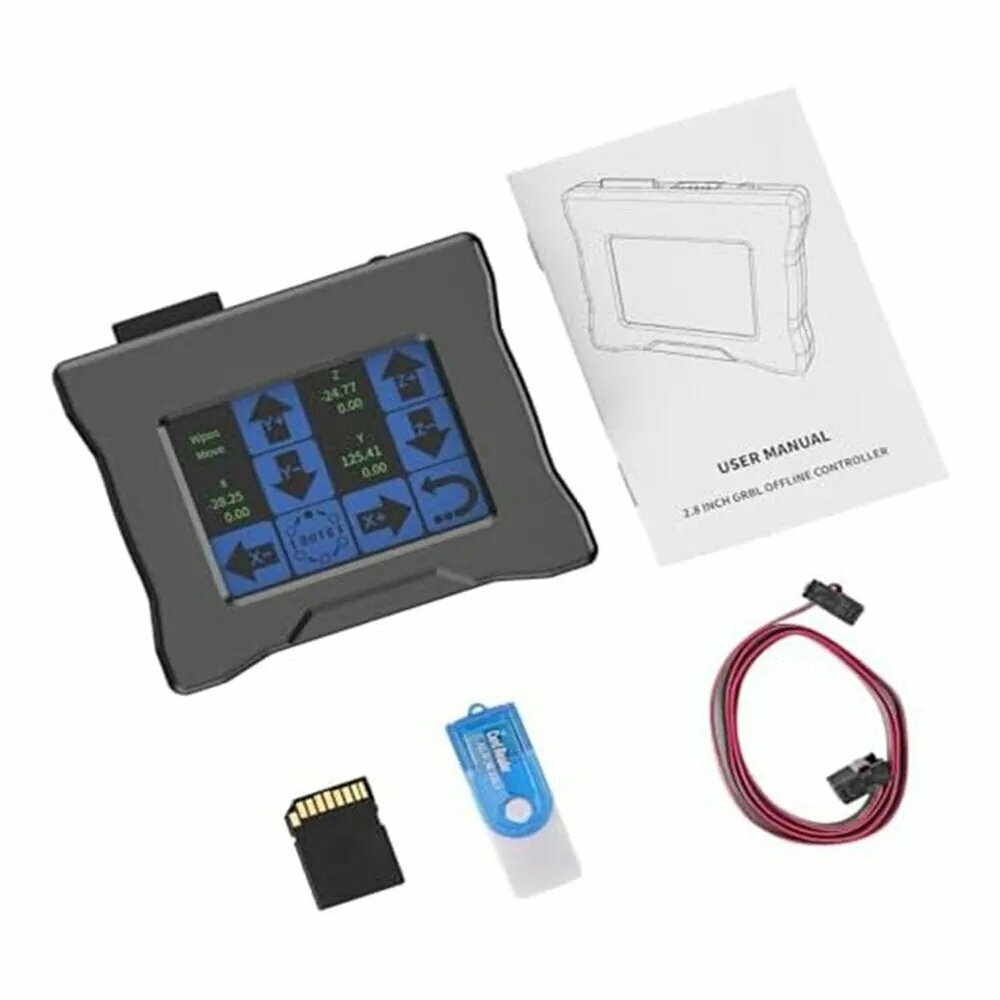 Управление фрезерным станком с ЧПУ, автономный модуль управления GRBL с сенсорным экраном TFT, для 3018/3020/3040Pro/4540, для резки