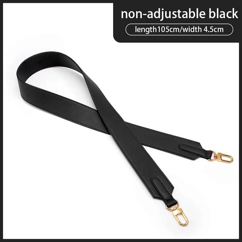 CRAZYSMITH 100% натуральная кожа ремень для сумки LV Noe замена плечевого ремня регулируемый длинный плечевой ремень аксессуары кроссбоди ремень из натуральной кожи для LOUIS VUITTON NOE Черный, not adjustable balck