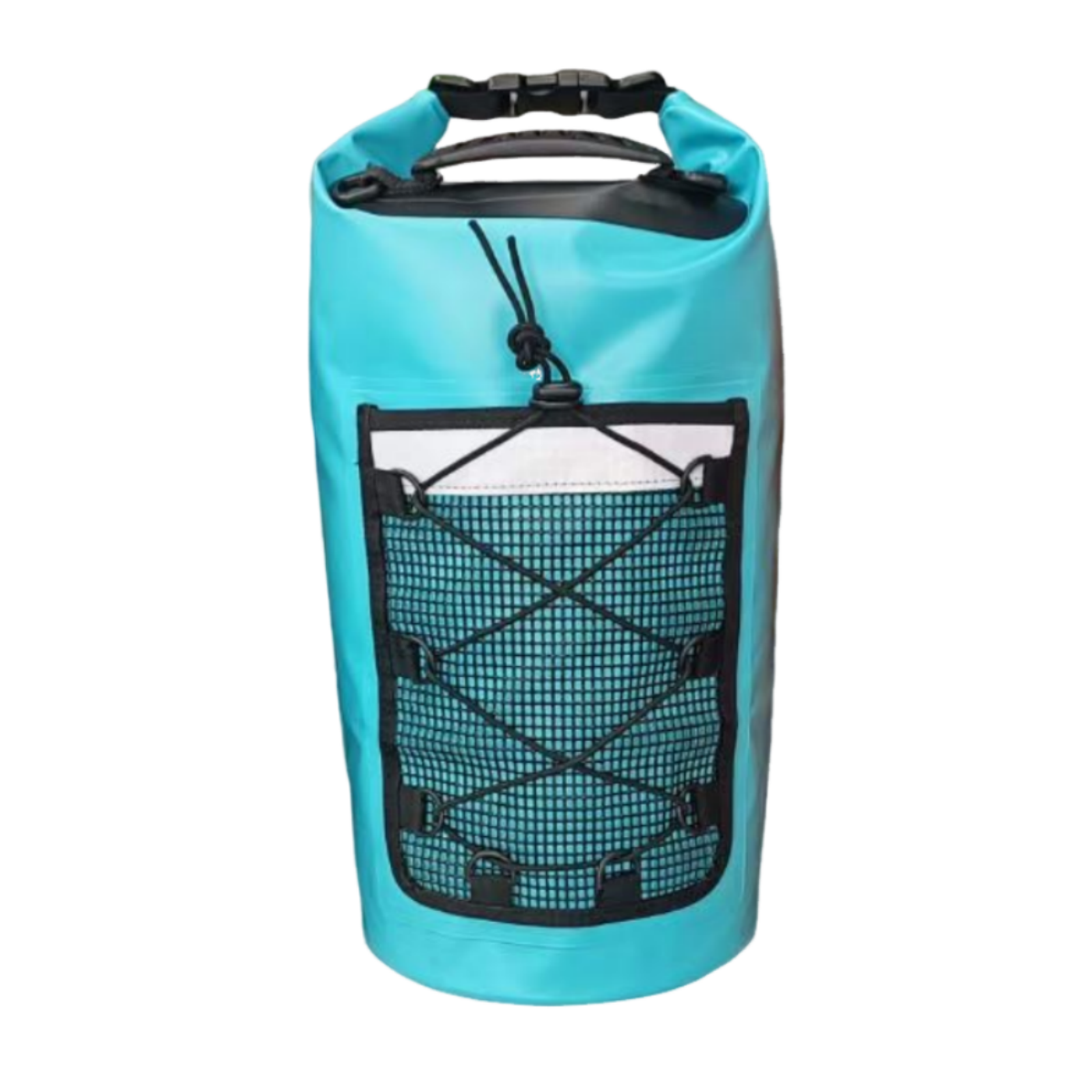 Плавающий водонепроницаемый сухой рюкзак 20L PVC Плавающий сумка для сплава Наружный байдарка Рыбалка Черный Оранжевый Голубой Зеленый Размер 24*24*59cm Вес 690g