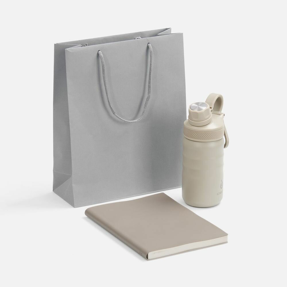 Подарочный набор Chillout Pack, серый, 23х28х9,2 см