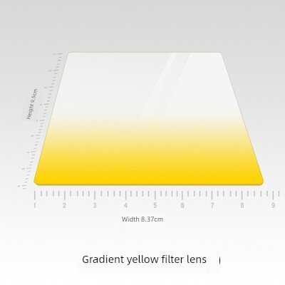 Постепенно желтый фильтр от синего света для аквариумов с кораллами - одна штука для съемки в аквариуме