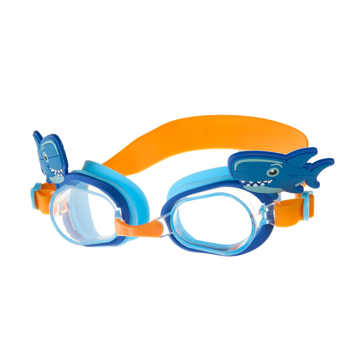 Очки детские (2-5 лет) для плавания TORRES Fun Kids, SW-32524BL, прозрачные линзы