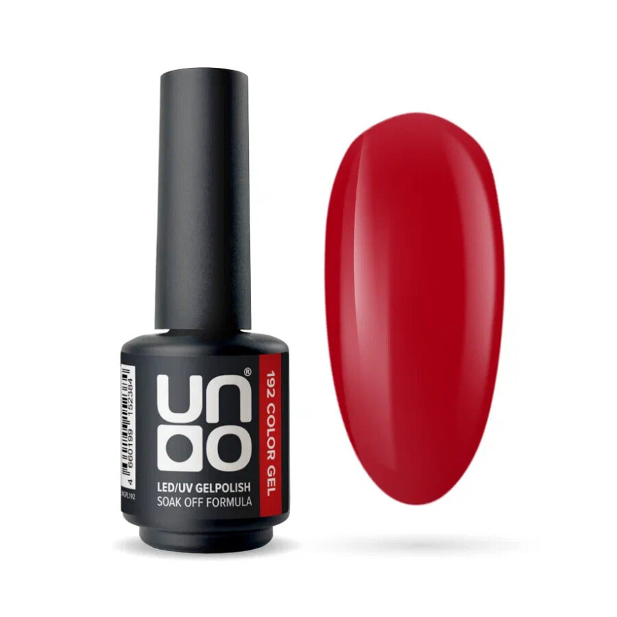 UNO, Гель-лак №192 Страстный поцелуй - French Kiss, 8 мл