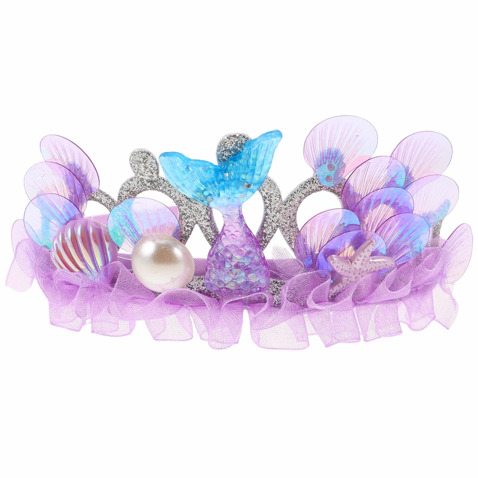 Корона Русалки, Узоры Морских Ракушек, Для Детского Праздника, 1 Штука