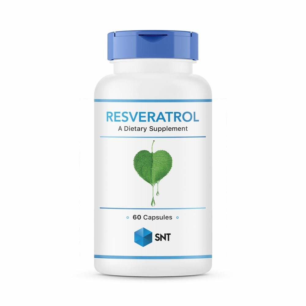SNT RESVERATROL 150 mg, СНТ ресвератрол (антиоксидант), 60 капсул