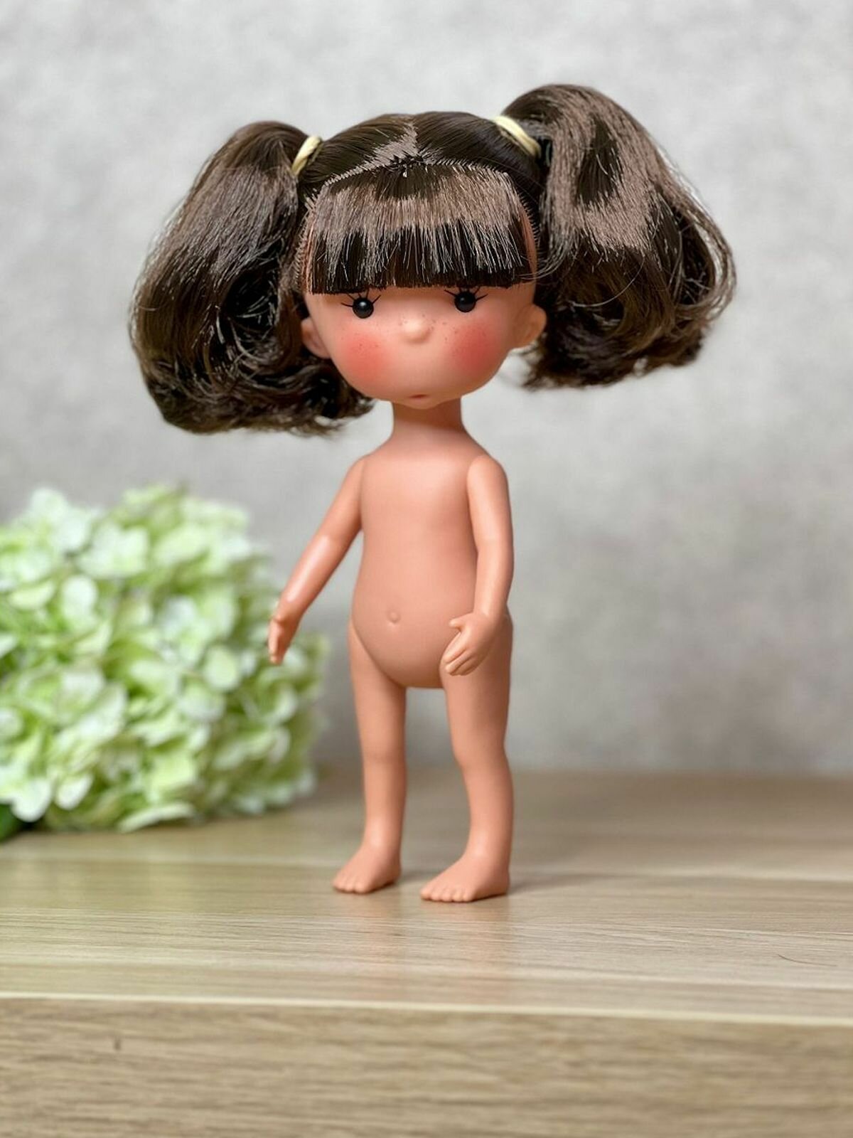 Кукла для девочки виниловая 26 см Мисс без одежды в пакете (52603W)