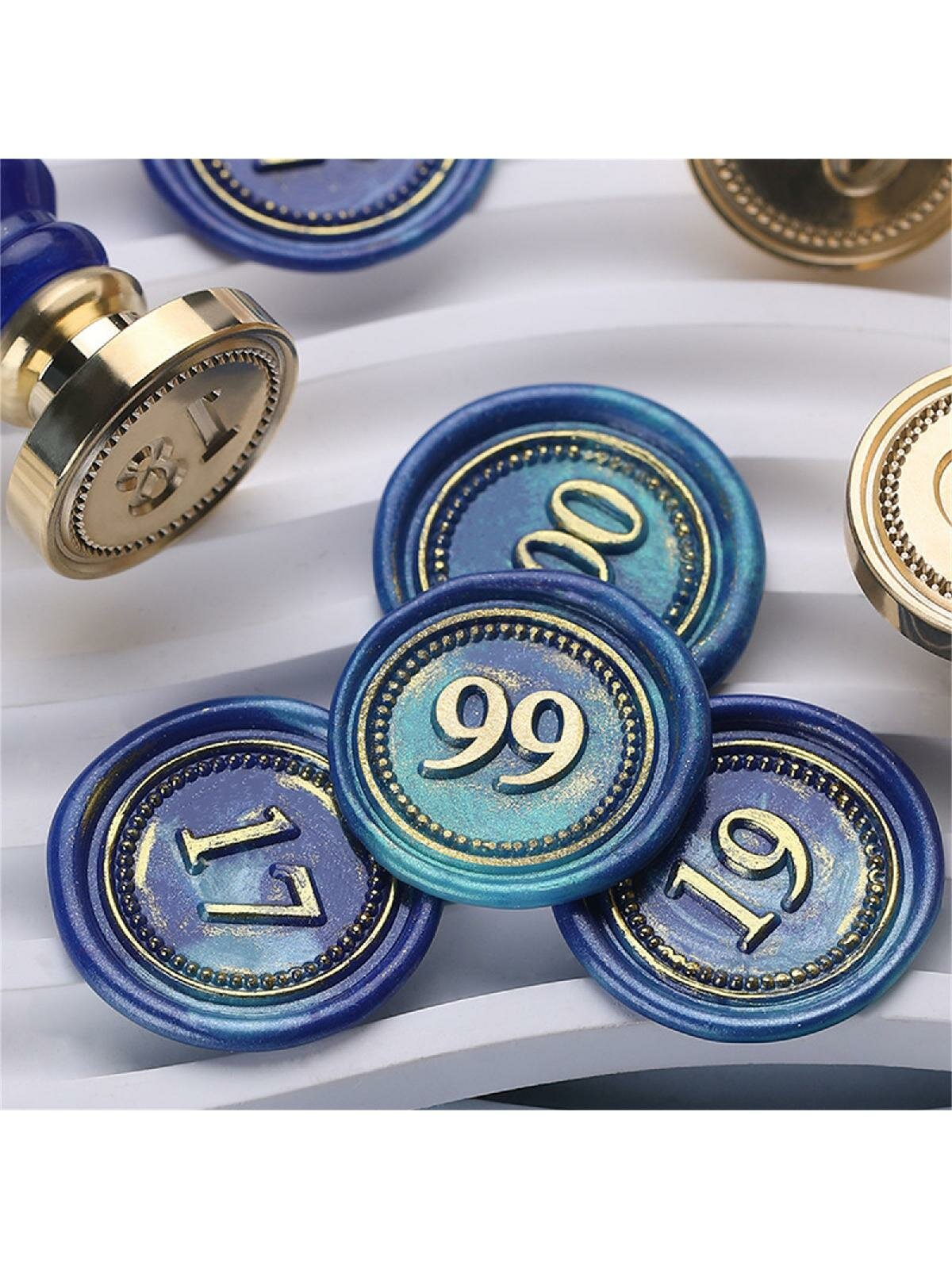 Сургучный штамп номерной серии Сургучный штамп для украшения винных упаковок