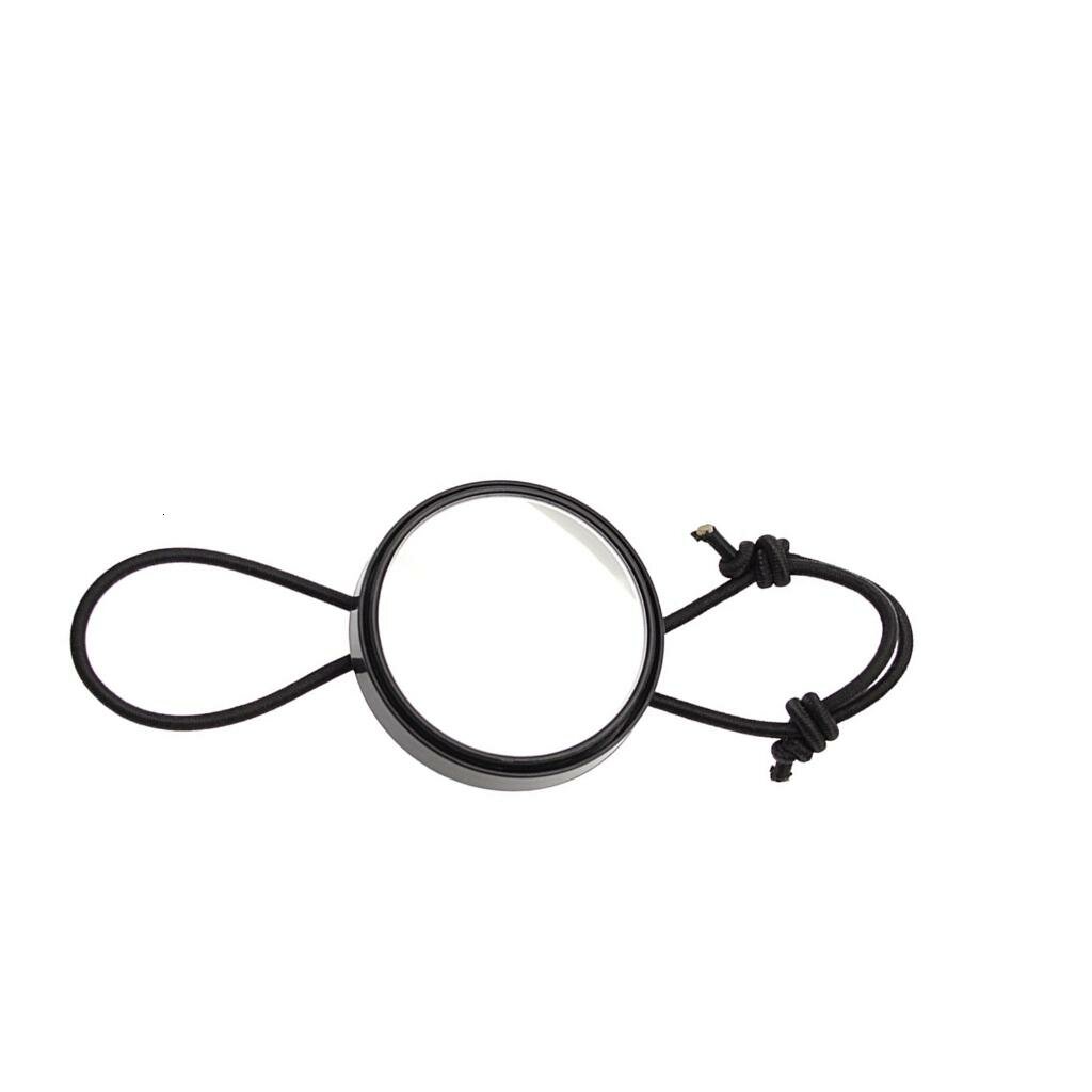 Круглое регулируемое выпуклое зеркало для дайвинга, Черный