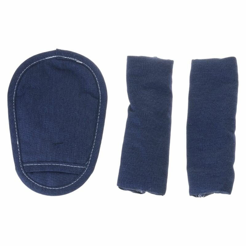 Защитный чехол для плечевого ремня коляски-Синий деним