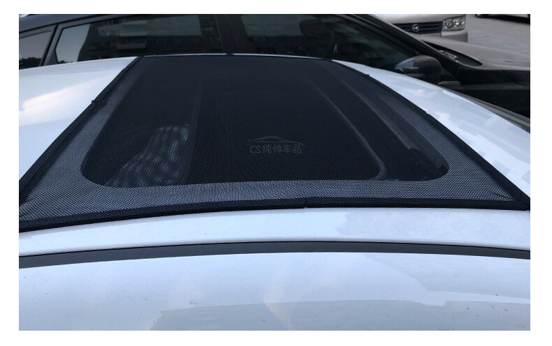 Солнцезащитная сетка на люк автомобиля, москитная сетка от насекомых, встроенная в крышу автомобильная шторка,