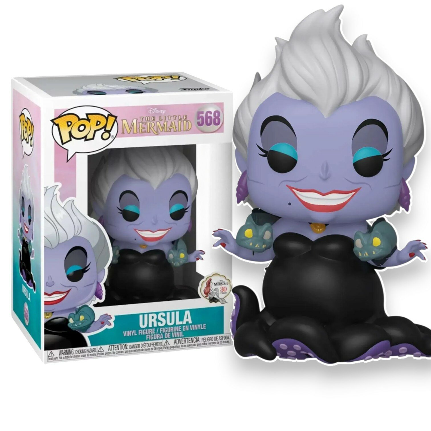 Фигурка Урсула "Русалочка" от Funko POP! 568 коллекионная оригинал
