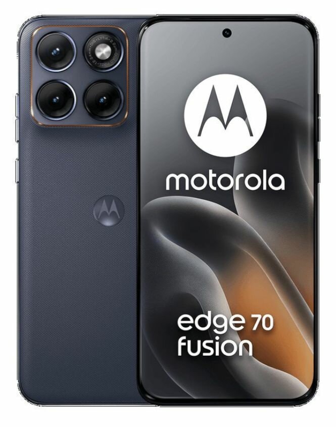 Смартфон Motorola Moto Edge 70 Fusion 8/256Gb Pantone Slhouette Black