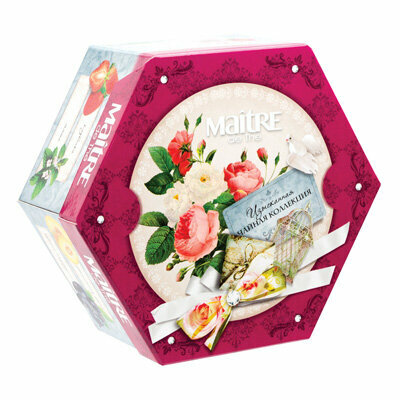 Чай Maitre de The Цветы 12 вкусов 60 пак./уп, 247282