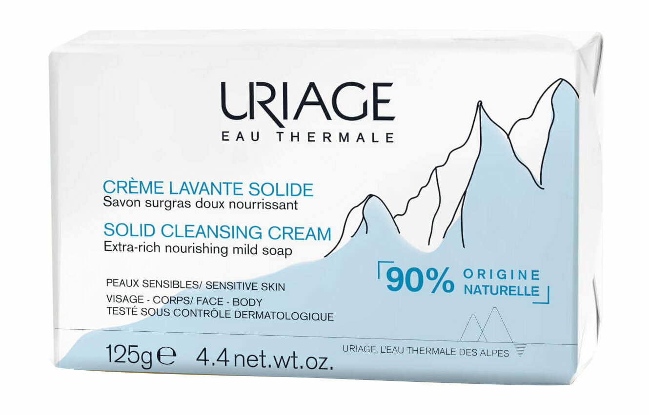 URIAGE Hygiene Крем-мыло для тела очищающее, 125 г