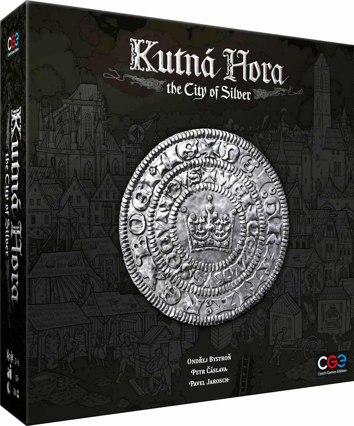 Настольная игра Kutna Hora: City of Silver на английском языке (русские правила по qr-коду)