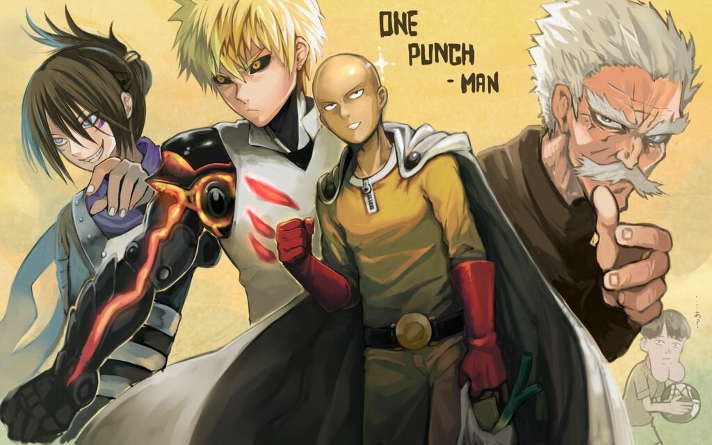 Плакат Ванпанчмен, One Punch Man №25, А4