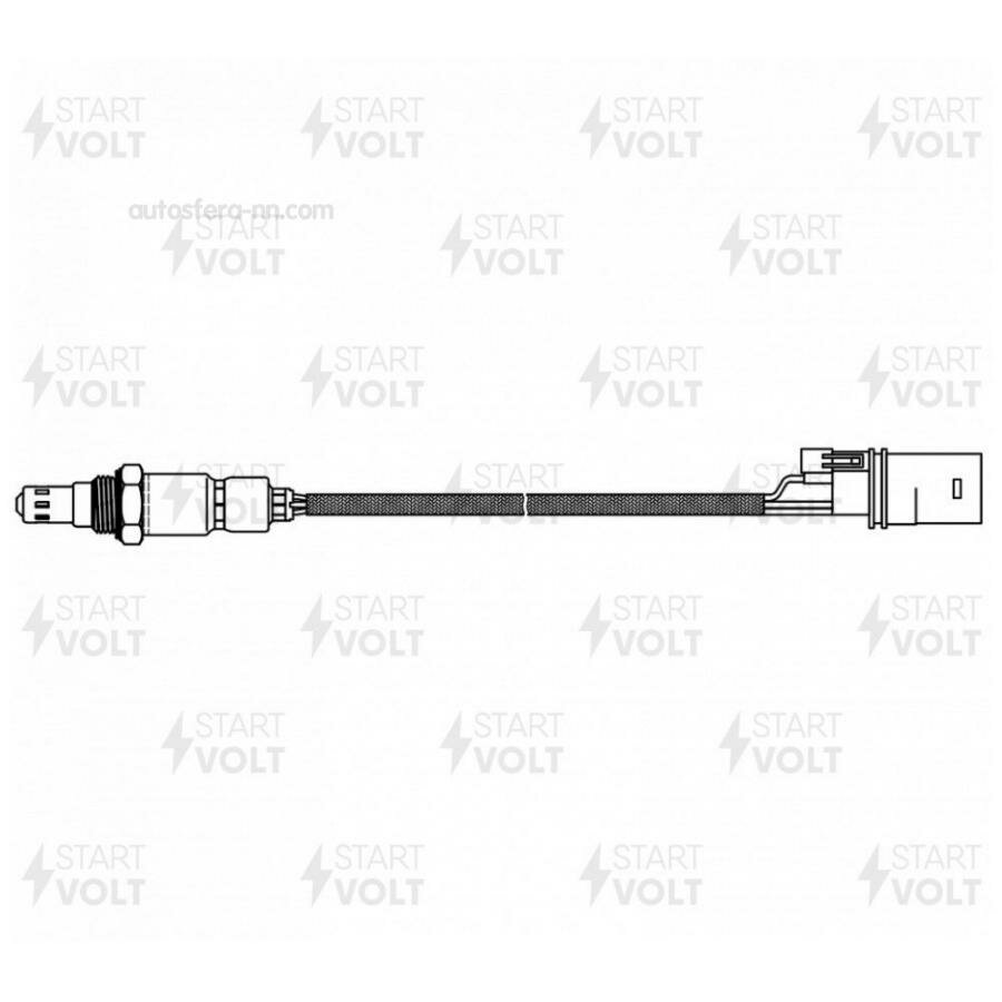 STARTVOLT VSOS1939 Датчик кисл. для а/м VAG Octavia A7 (13-)/Golf VII (12-) 1.4TSI до кат. (VS-OS 1939)