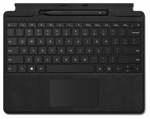 Клавиатура Surface Pro X/8/9 Signature Keyboard Alcantara (Black) RUS + Slim Pen 2