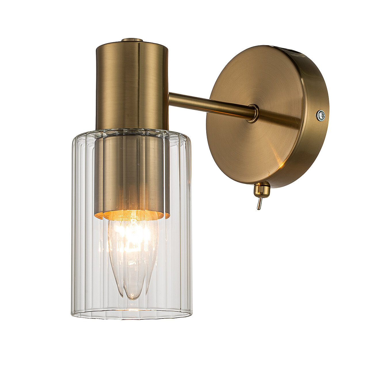 Настенное бра Escada Diversity 2120/1A Gold, E14, кол-во ламп:1шт, Золото
