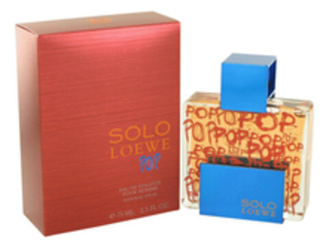 Loewe Solo Pop men туалетная вода 75мл