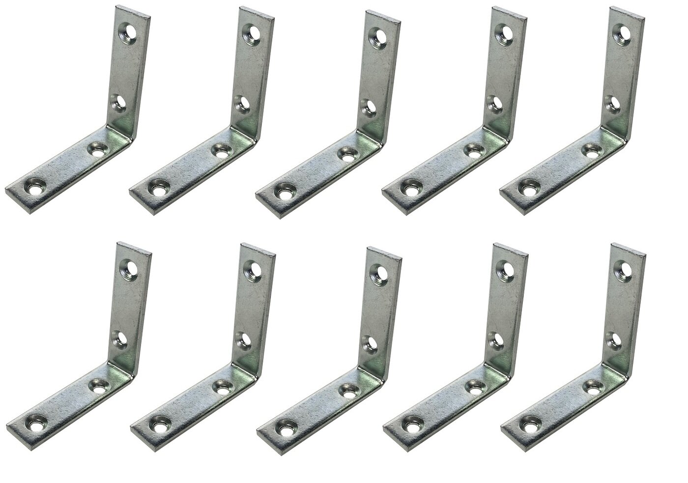 Уголок крепежный Vormann мебельный (сталь) 40х40х10мм (10 шт)