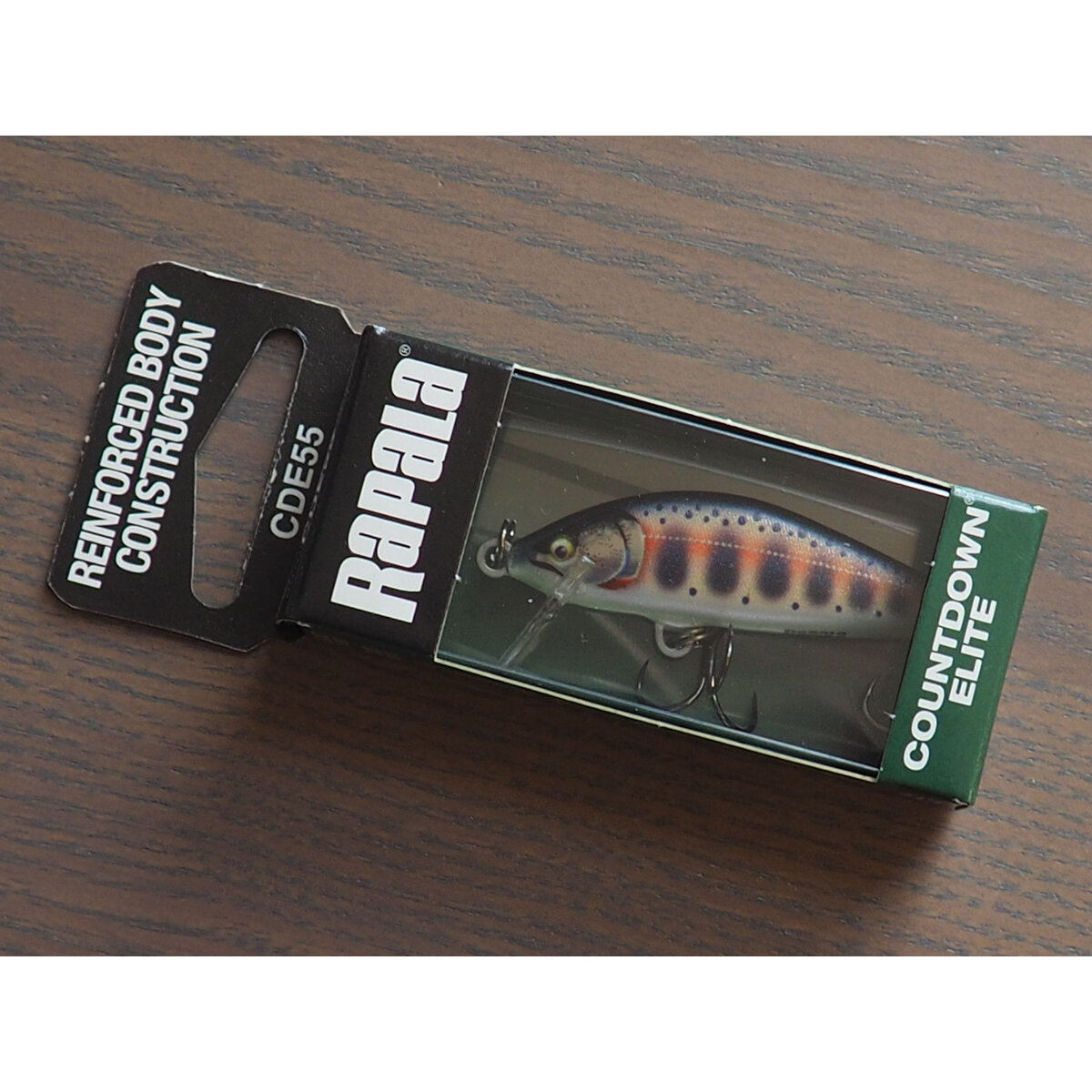 Воблер Rapala Countdown Elite CDE55 5гр 55мм цвет GDYM тонущий — фото 1