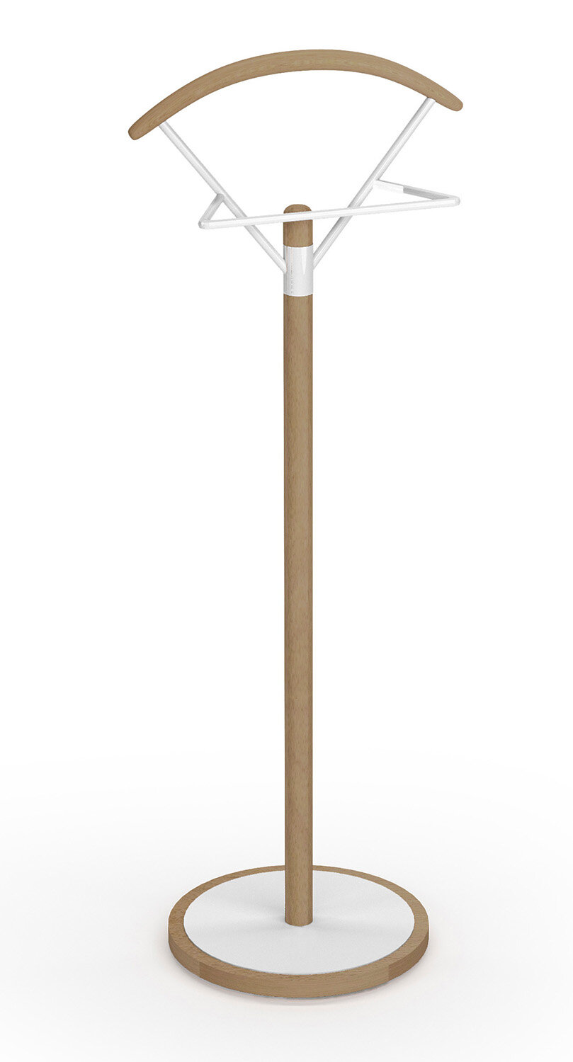 Вешалка костюмная деревянная Herdasa 315-natur, Испания, напольная