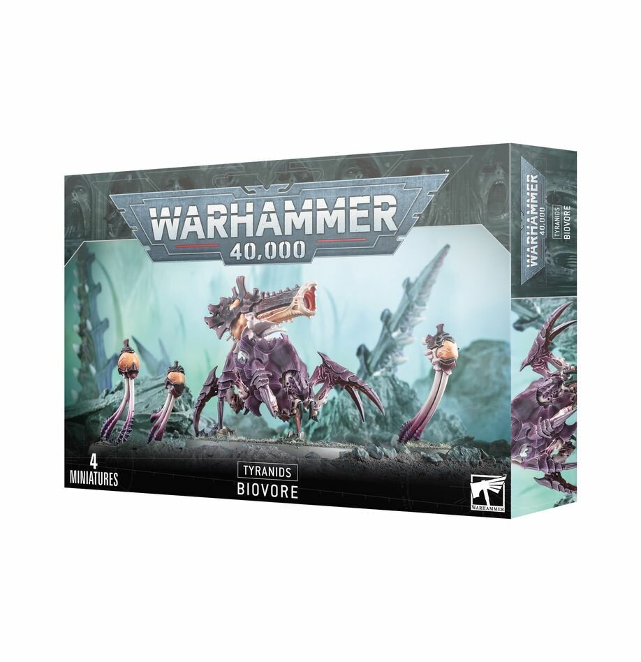 Набор миниатюр для настольной игры Warhammer 40000 - Tyranid Biovore
