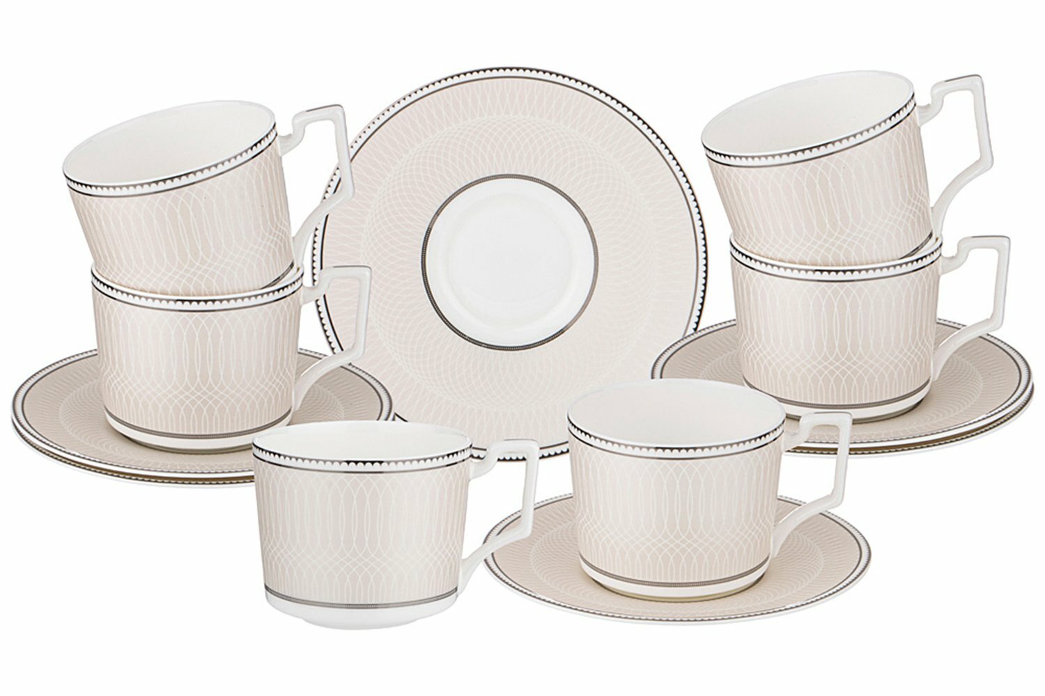 Чайный набор на 6 персон Lefard Infinity