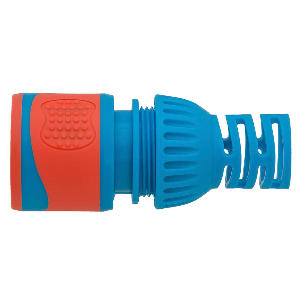 Соединитель 1/2 для поливочного шланга MPF пластиковый с аквастопом (ДС.071277)