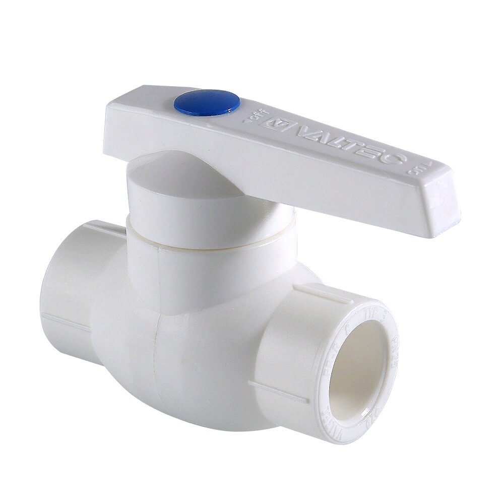 Полипропилен VALTEC кран полипропиленовый гор. вода 40 мм. VTp.743.0.040